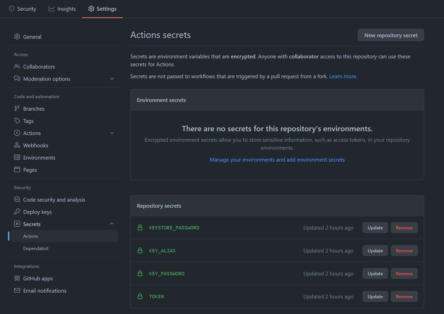 使用Github Actions 完成编译、发布release apk | Ernest的Blog